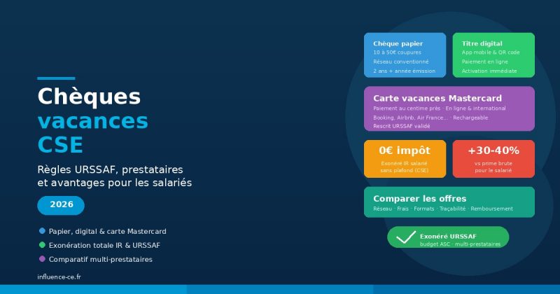Cheques Vacances Avantages Inconvenients